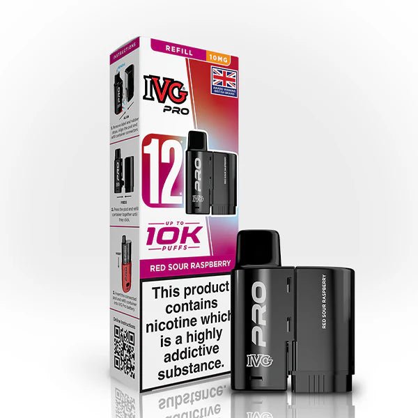 IVG Pro 12 Refill Pods | UK Vape Sales
